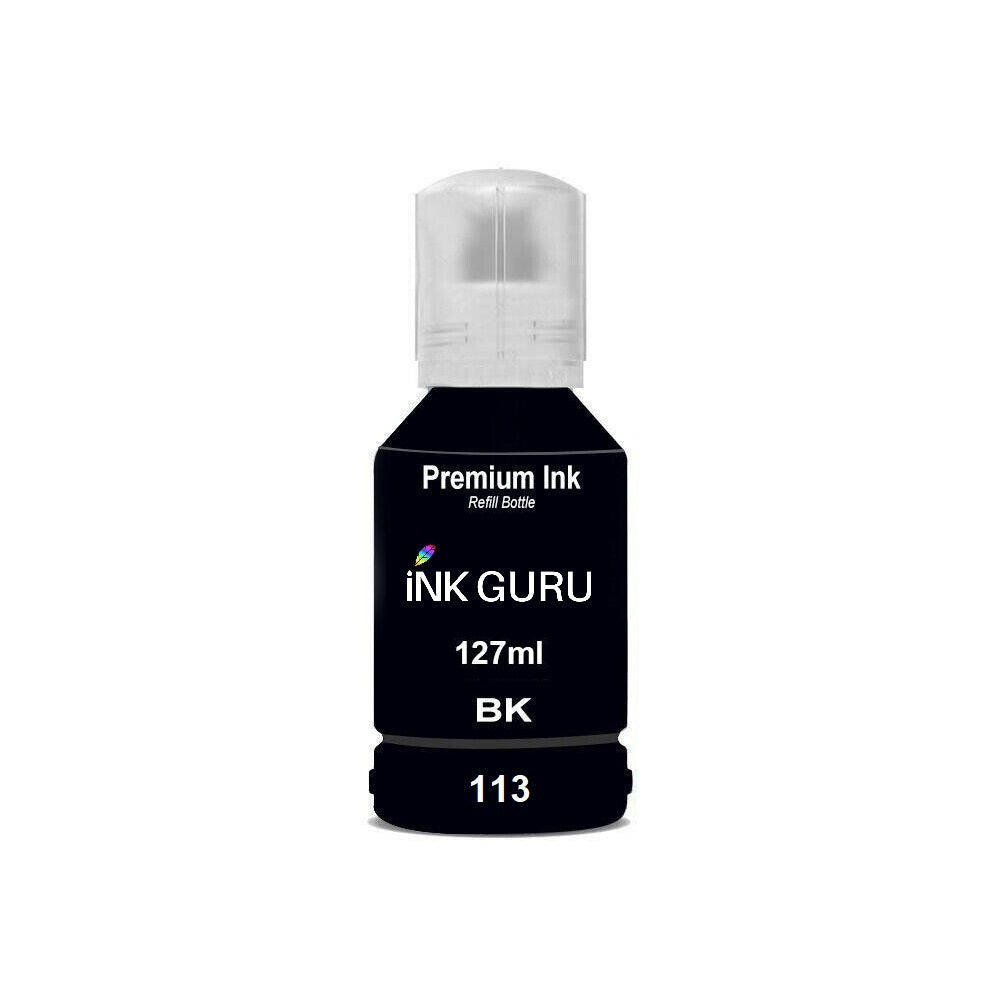 Epson EcoTank 113 Black Ink - EcoTank 113 Compatible Ink Cartridge ...